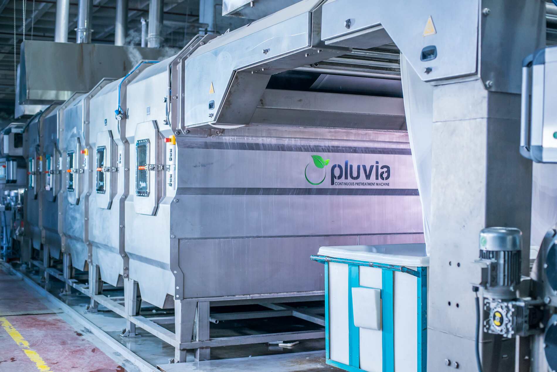 Pluvia Continuous Bleaching Line (PURA) Started to Operate Successfully ...